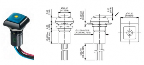 IP Series Latching Push Button - Control Devices NZ
