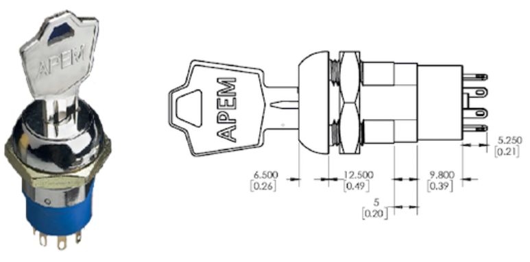 LK Series Keylock Switches - Control Devices NZ
