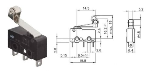 MBB1 Series Micro Switch - Control Devices NZ