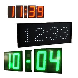 Clocks - DITEL Digital displays - Control Devices NZ