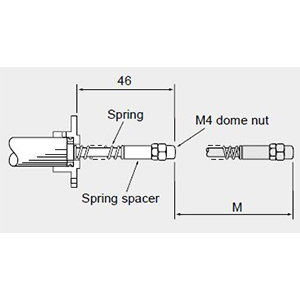 SA200265 Spring Loaded Shaft Kit - P&G - Control Devices NZ